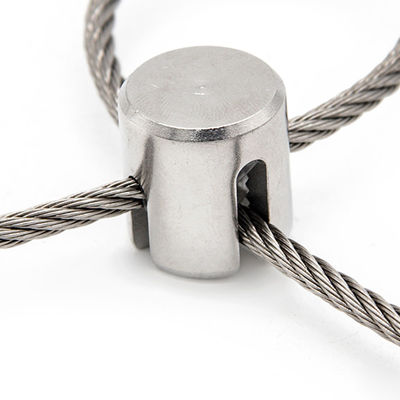 Cross Design And Durability Long Lasting Ss Wire Rope Fittings / Steel ...