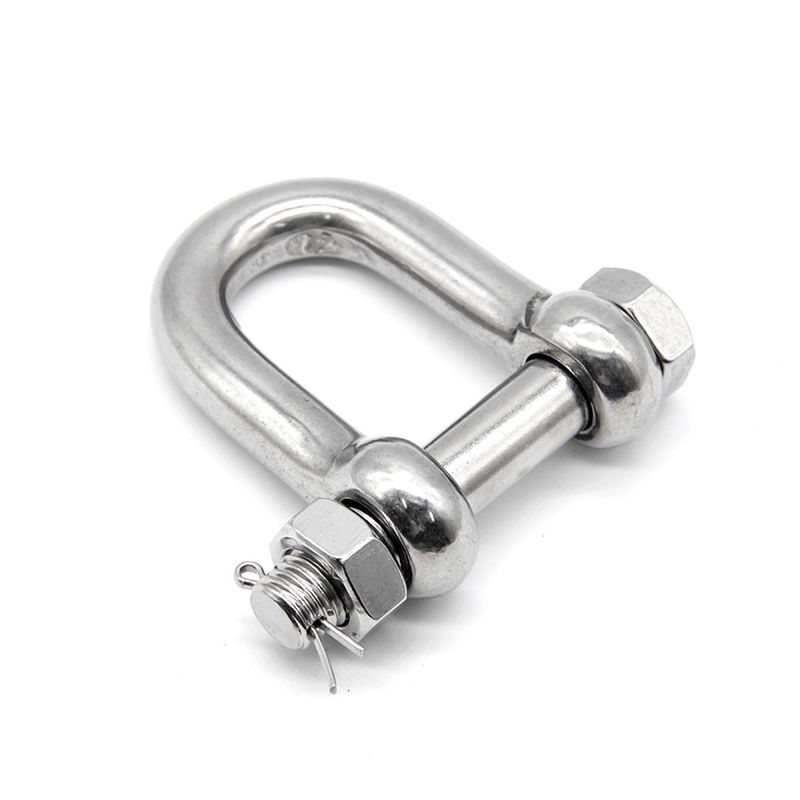 Forged Marine Rigging Chain Zinc D Type Anchor Shackle