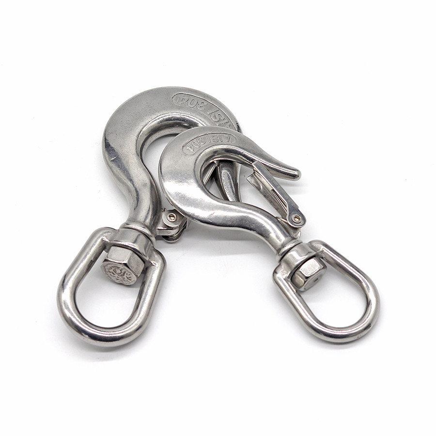 Corrosion Resistance Swivel End Stainless Swivel Snap Hook Rigging With ...