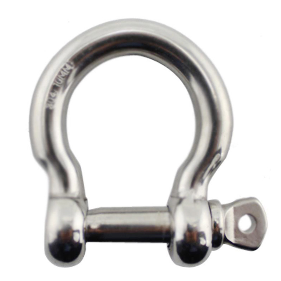 European Stainless Steel Bow Shackle For Rigging And Lifting Screw Pin ...